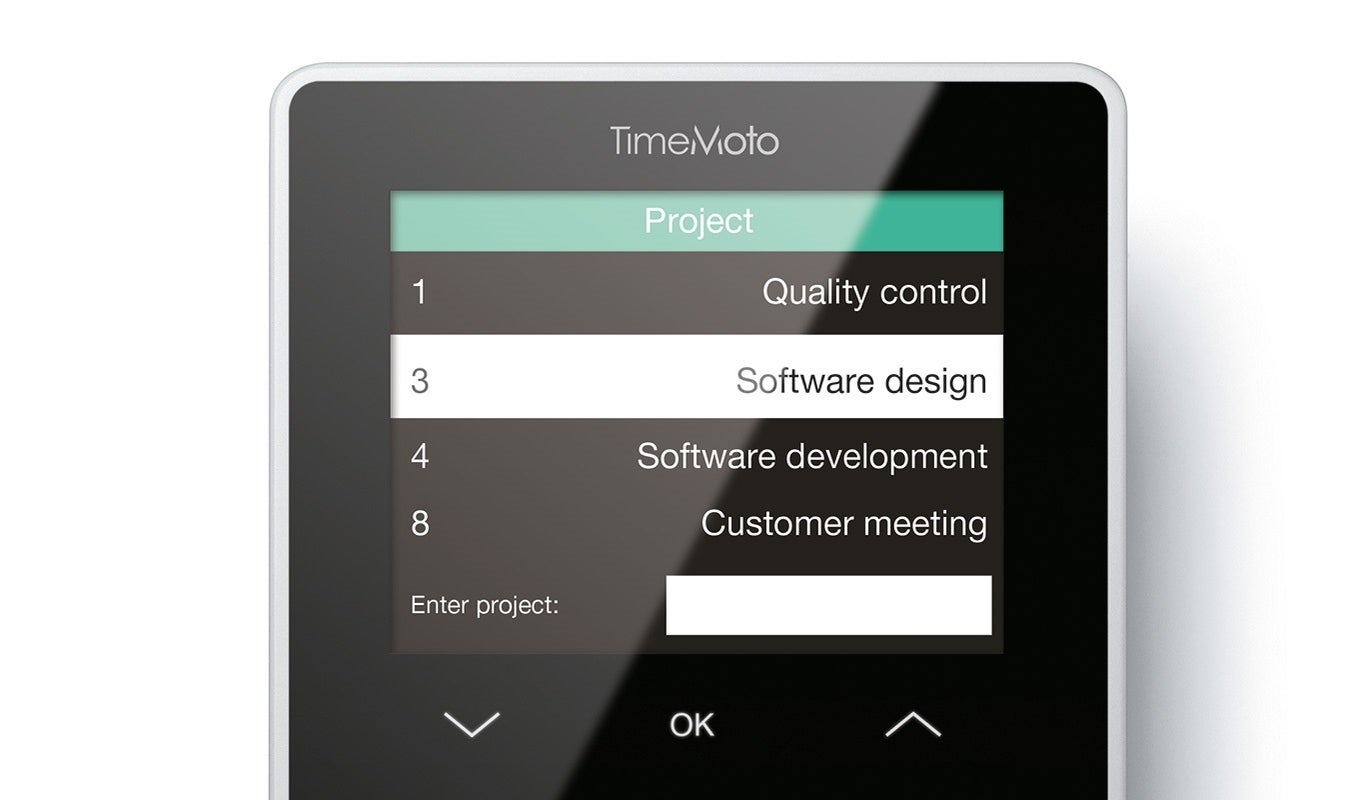 Clocking In System - TimeMoto TM-828 SC - With Mifare RFID and ...